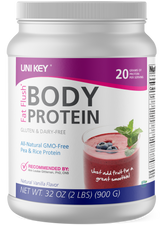 Pea and Rice Protein Powder | Fat Flush Body Protein — UNI KEY Health
