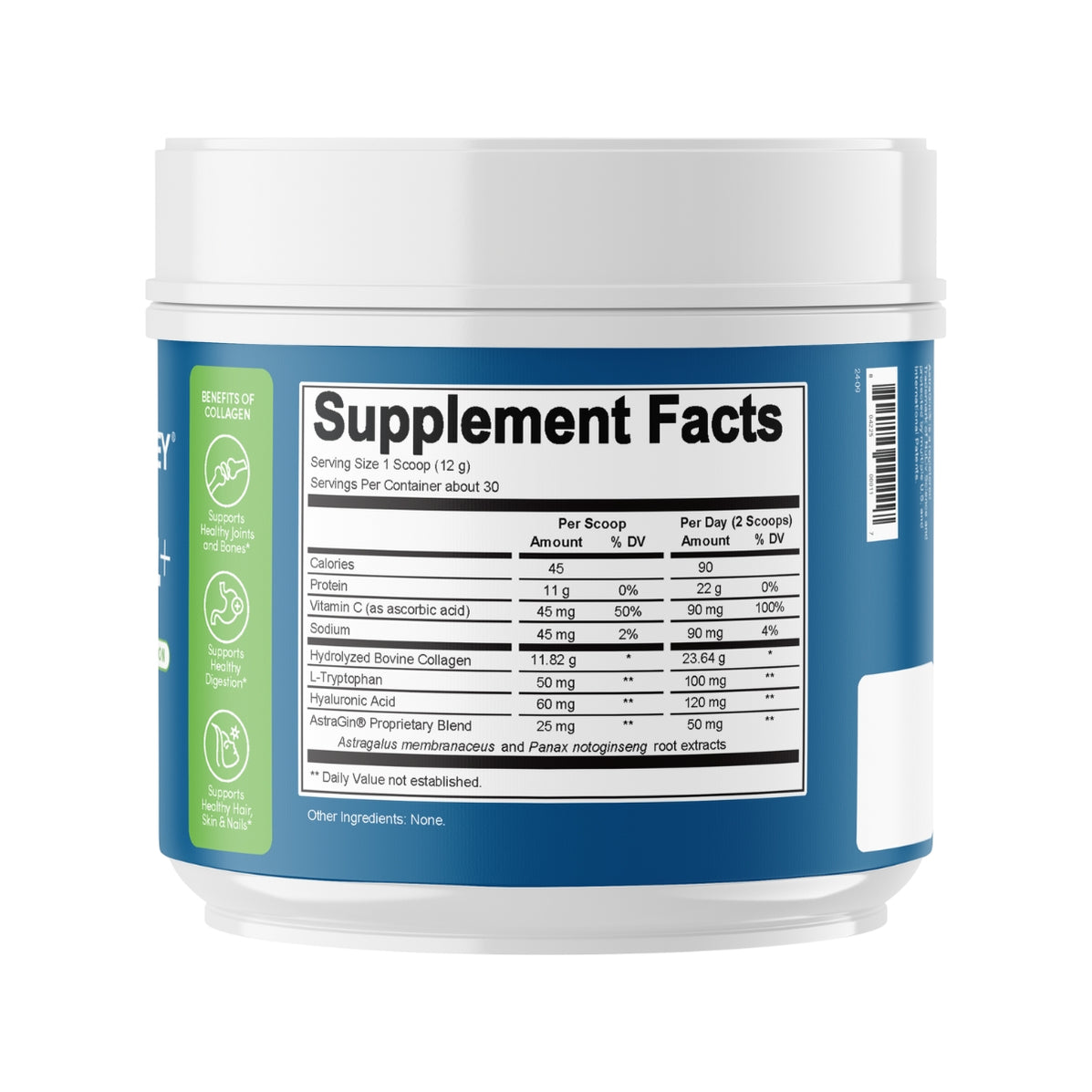 Collagen 4+ | Premium Bovine Collagen Powder Supplement — UNI KEY Health