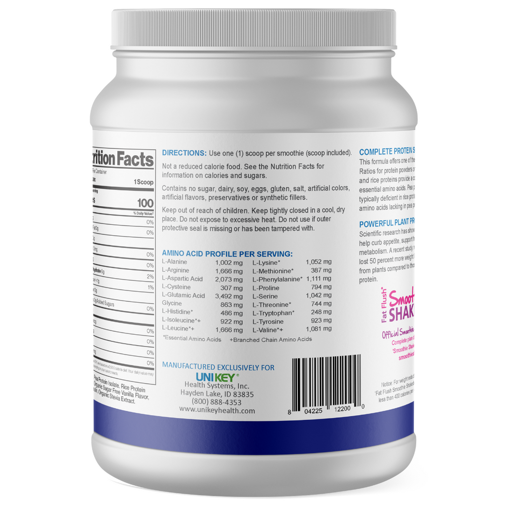 Fat Flush Body Protein | Pea and Rice Protein Powder — UNI KEY Health