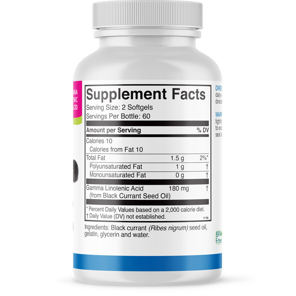 GLA-90 | Gamma Linolenic Acid Dietary Supplement — UNI KEY Health