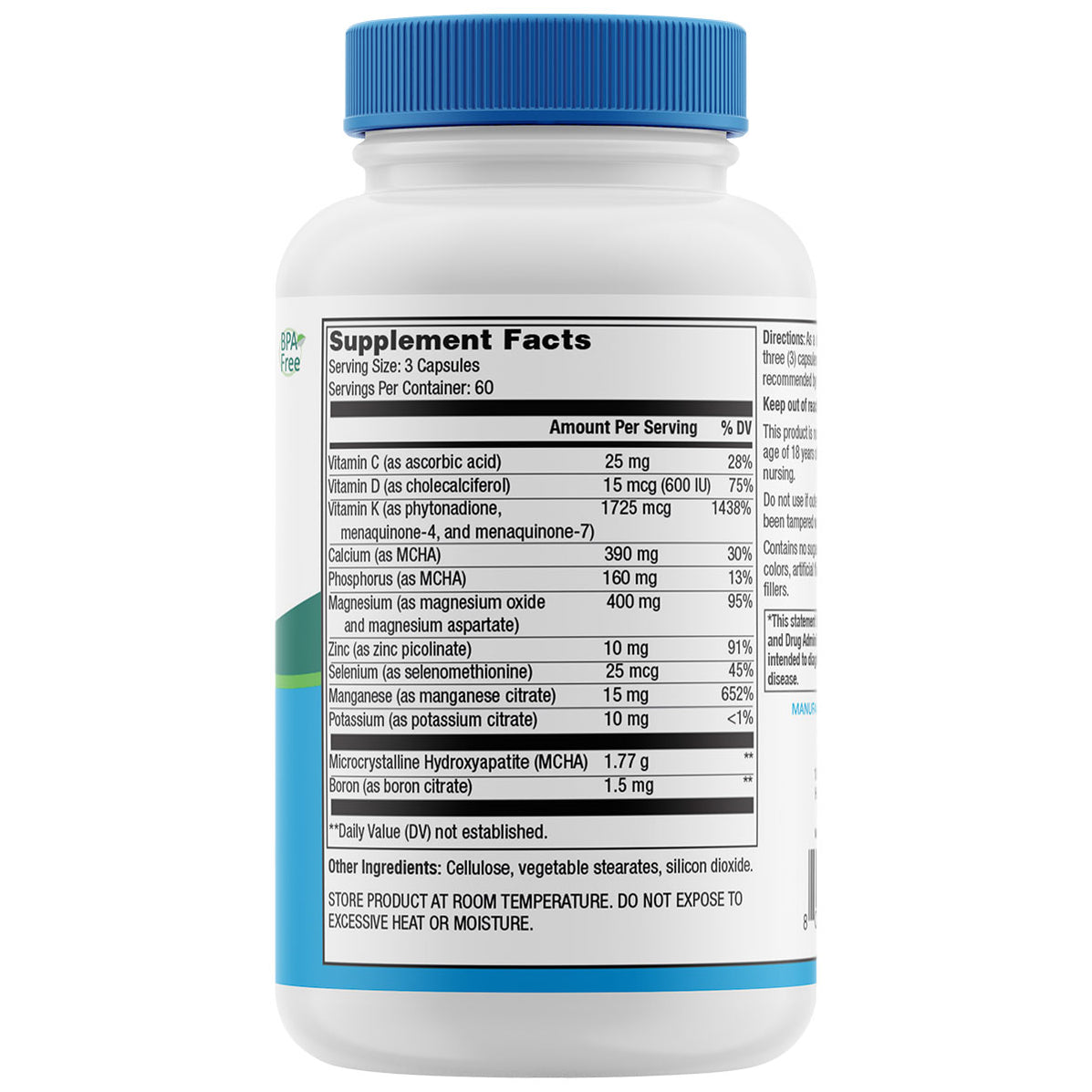 Osteo-Key - 180 Capsules | Bone Support Supplement — UNI KEY Health